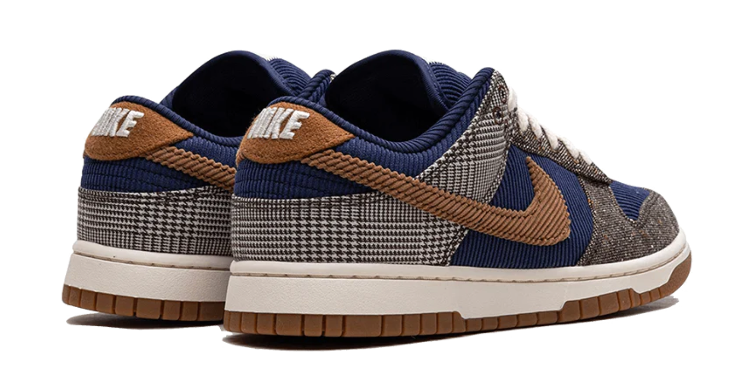 Nike Dunk Low Tweed Midnight Navy Corduroy | Mr.Reseller