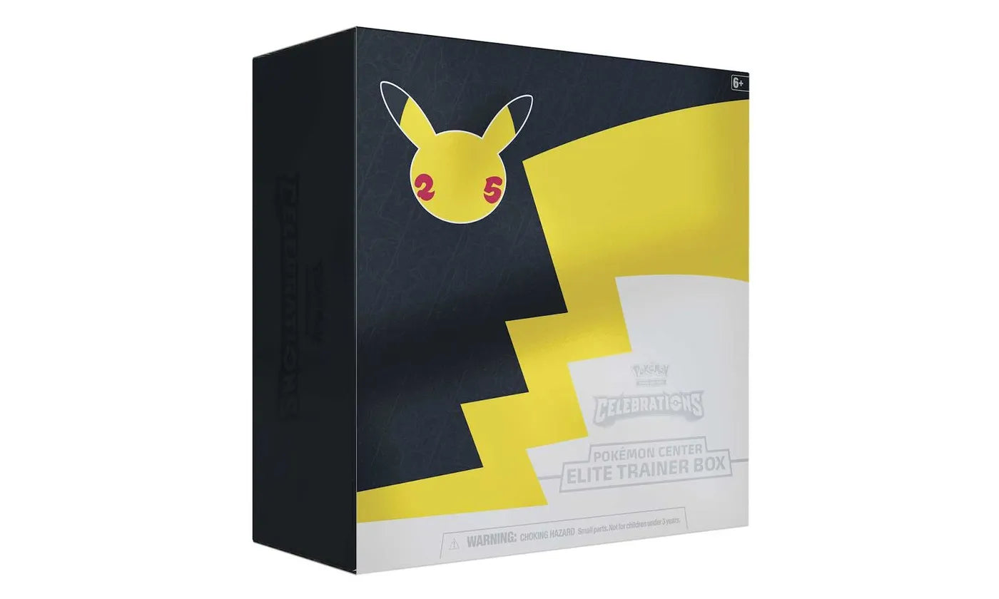 Pokémon TCG 25th Anniversary Celebrations Pokémon Center Exclusive ...